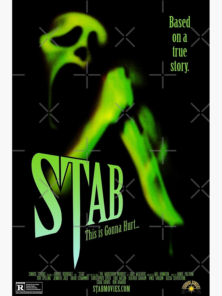 "Stab" Poster for Sale by StabStore | Redbubble