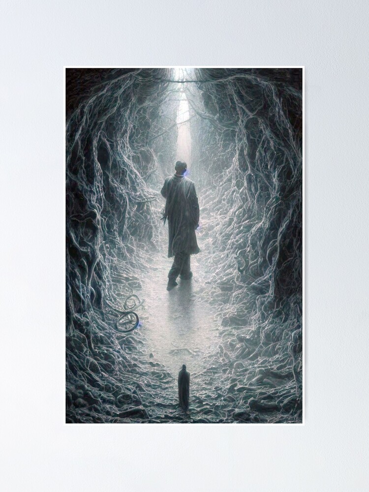 "In search for inner self" Poster for Sale by painting-ideas | Redbubble