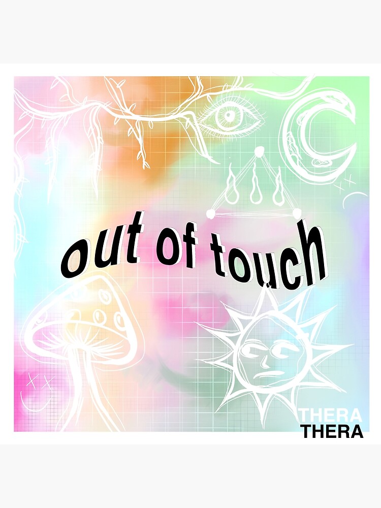 "Out of Touch album art" Poster for Sale by THE-MELLOW | Redbubble