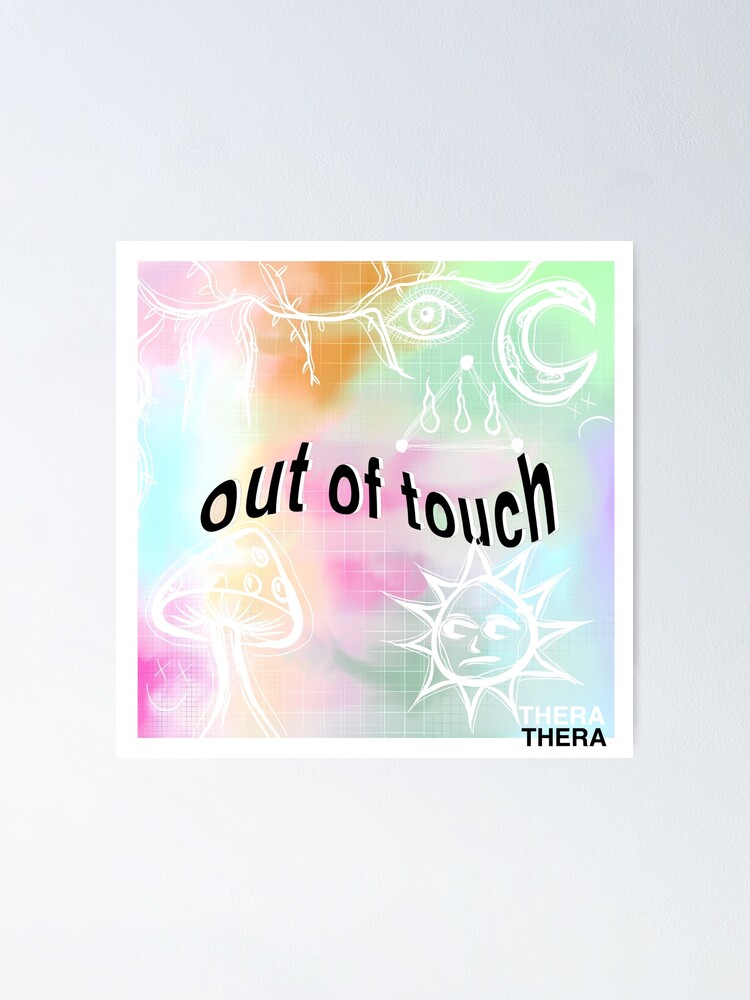"Out of Touch album art" Poster for Sale by THE-MELLOW | Redbubble