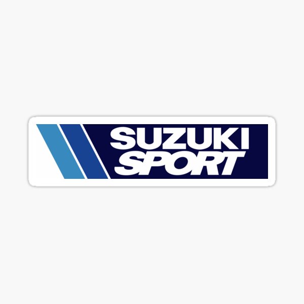 "Suzuki Sport" Sticker for Sale by alvareproject | Redbubble