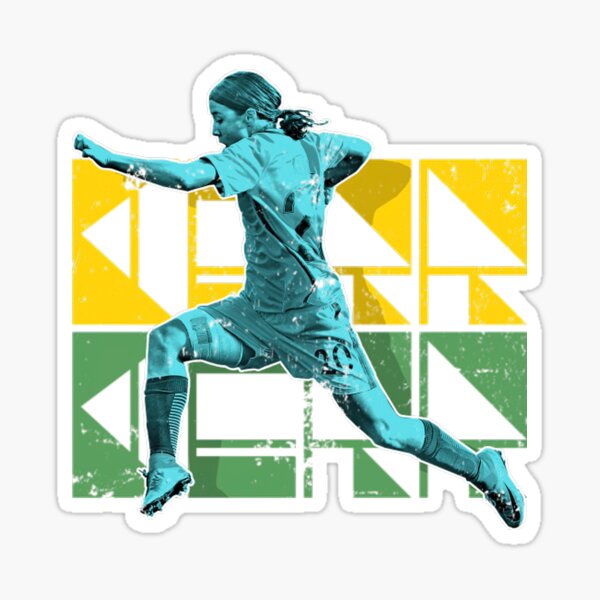 "Sam Kerr " Sticker for Sale by Bethany-air | Redbubble