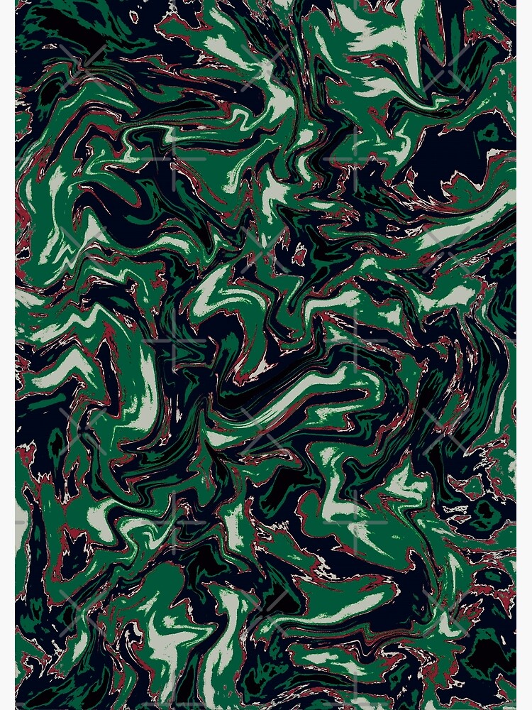 Póster «Textura de marmoleado abstracto verde brillante, efecto de ...