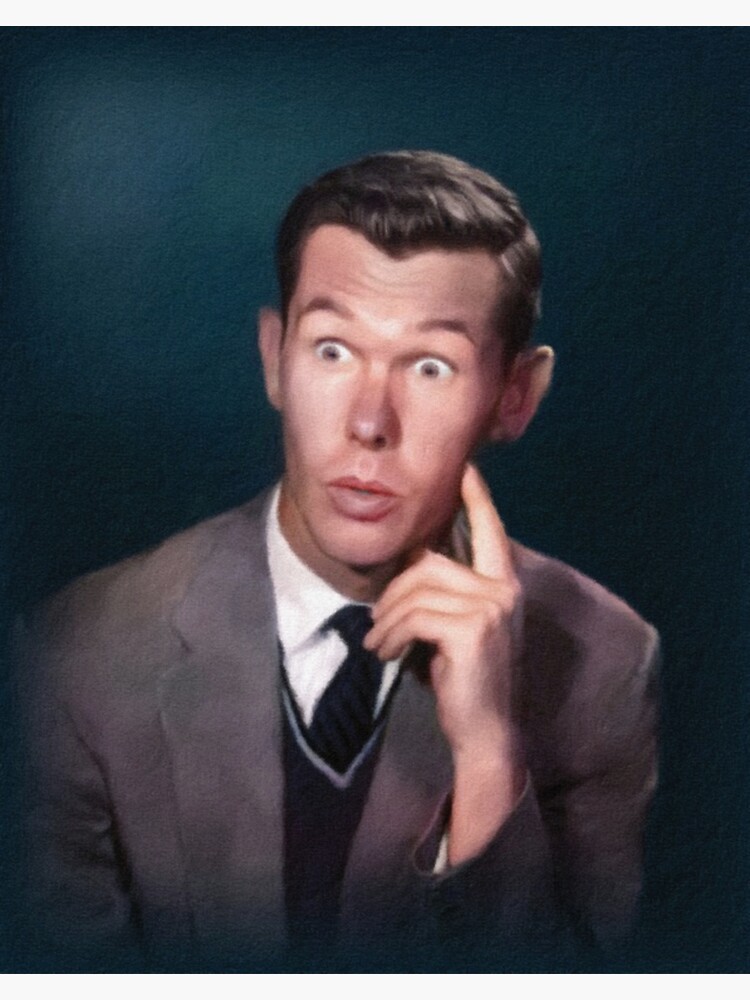 "Johnny Carson, TV Star" Sticker for Sale by Hollywoodize | Redbubble