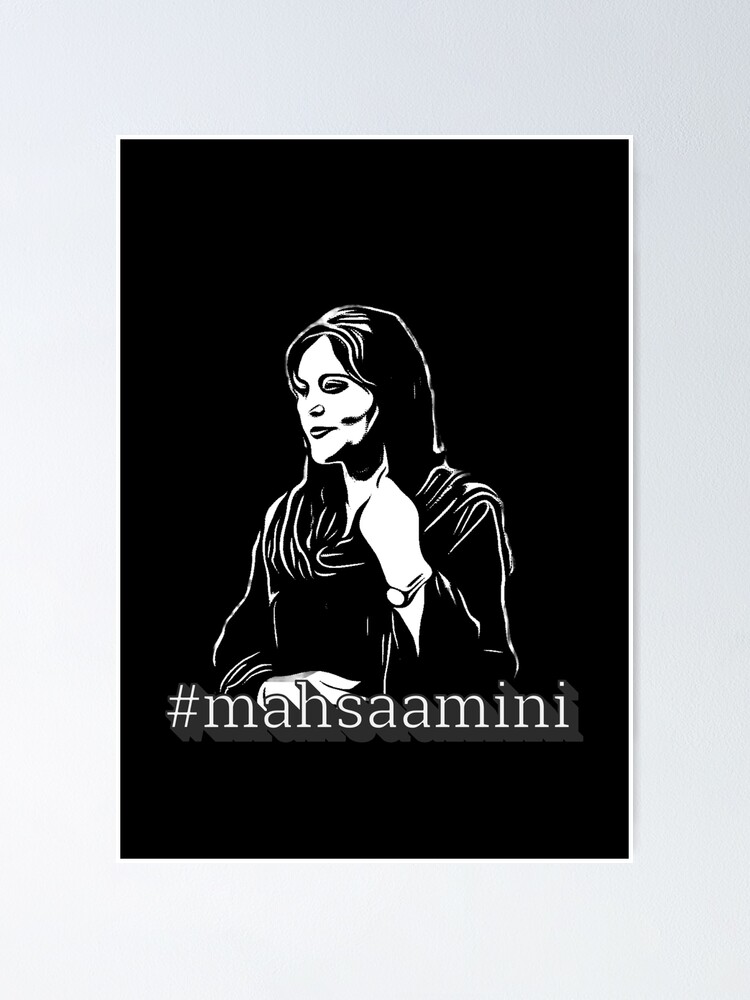 "Mahsa Amini protest " Poster for Sale by CalliopeCr | Redbubble