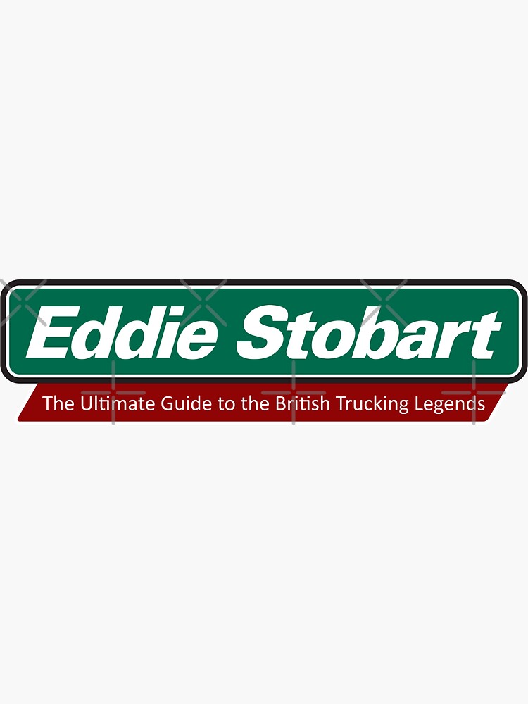 "Eddie Stobart" Sticker for Sale by artroom1985 | Redbubble