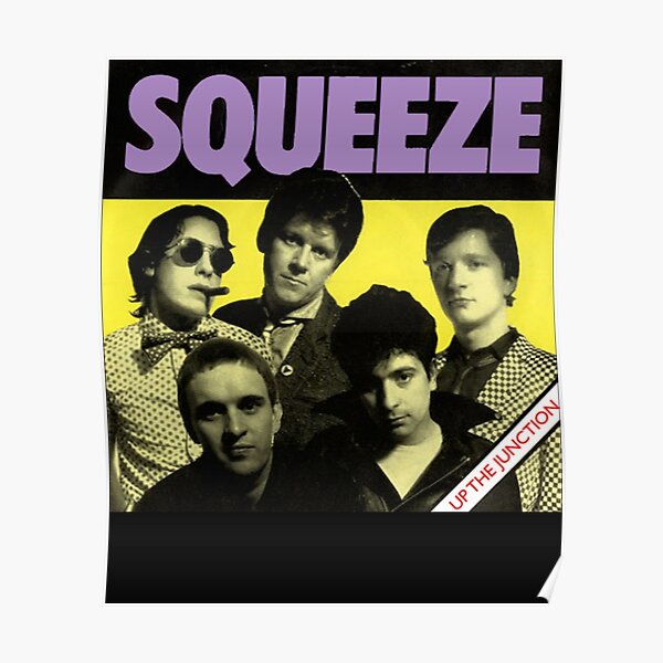 "Squeeze (band) vintage up the junction" Poster for Sale by ...