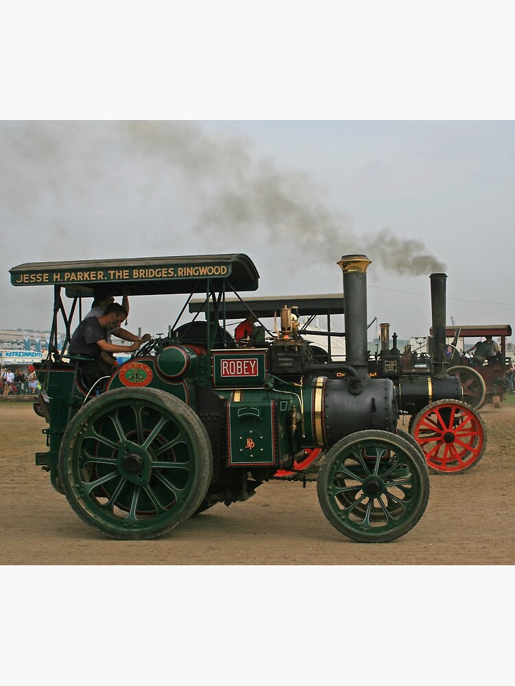 "Robey Steam Engine" Canvas Print by RedHillDigital | Redbubble