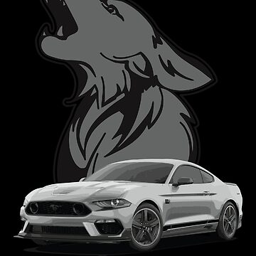 "COYOTE MACH 1 Mustang GT 5.0L V8 " Poster for Sale by cowtownCOWBOY ...