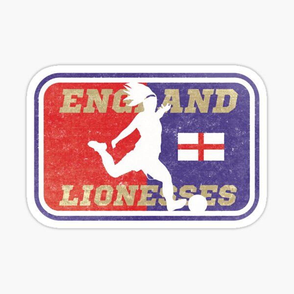 "England Lionesses Football Logo" Sticker for Sale by GunnerBallZS ...