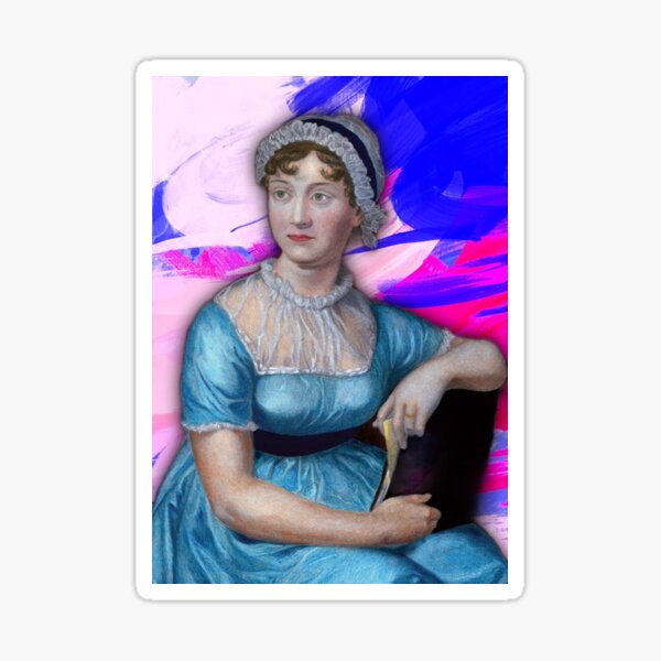 "Jane Austen Artwork | Jane Austen Portrait | Jane Austen Wall Art ...