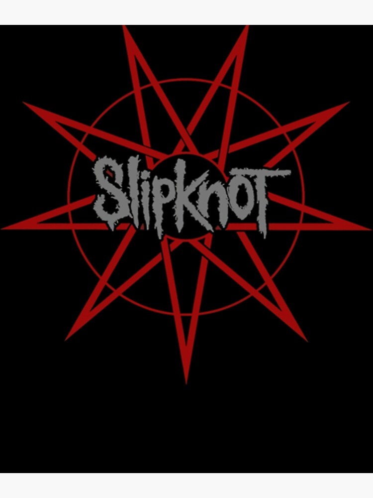 "Star Red Band logo #Slipknot's" Poster for Sale by MACKENZIWINKE ...
