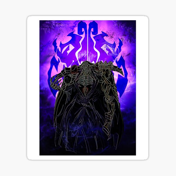"Overlord " Sticker for Sale by JapanAnimeSH1 | Redbubble