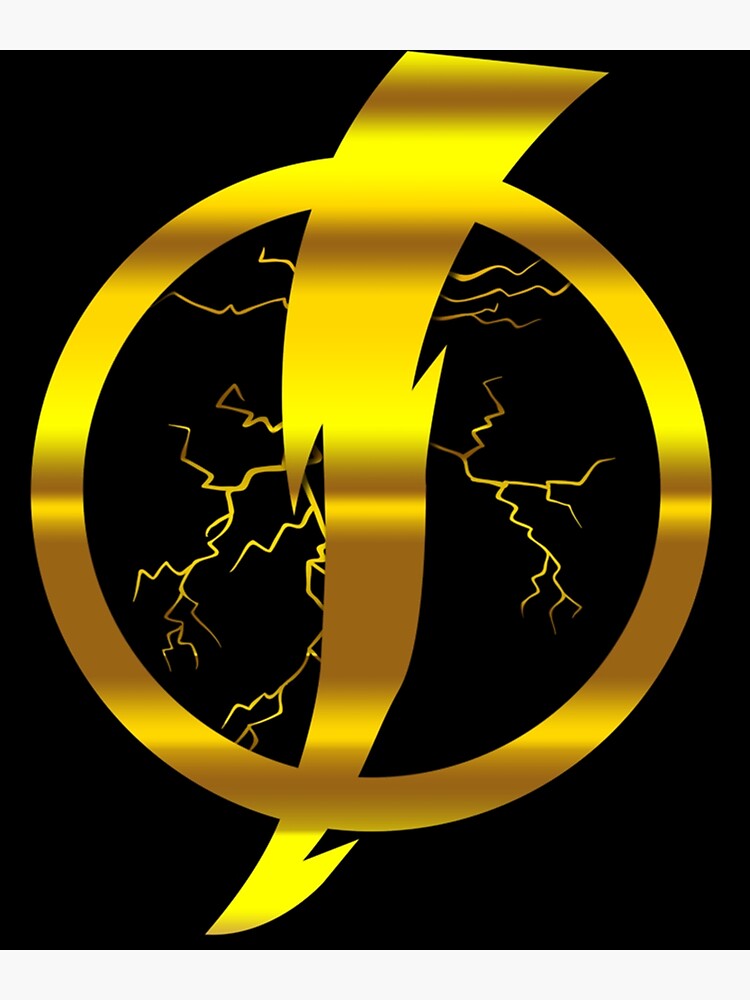 "Static Shock Logo " Poster for Sale by KATLYNFREESE | Redbubble