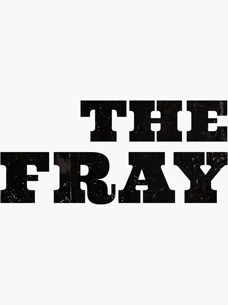 "The Fray logos" Sticker for Sale by SaraBrock10 | Redbubble