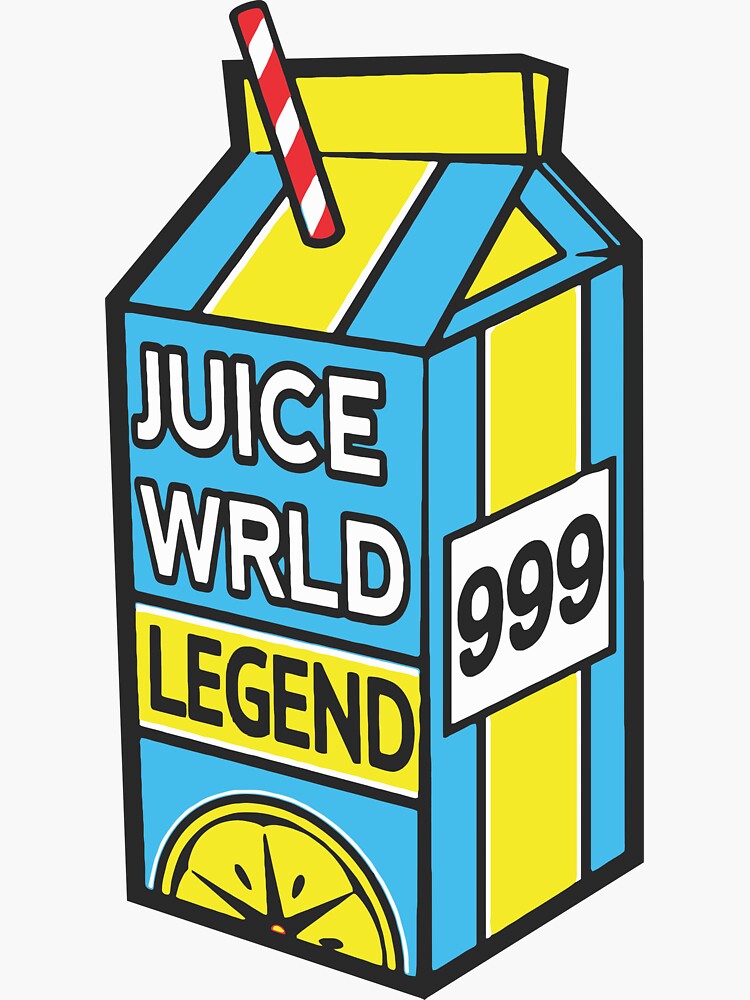 "the best juice wrld" Sticker for Sale by toriqcendana | Redbubble