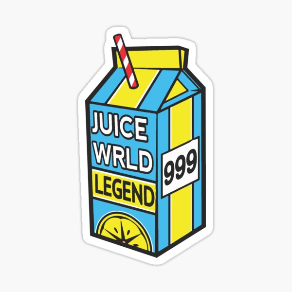 "the best juice wrld" Sticker for Sale by toriqcendana | Redbubble