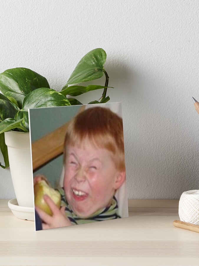 "Sarcastically Laughing Kid sarcasm" Art Board Print for Sale by ...