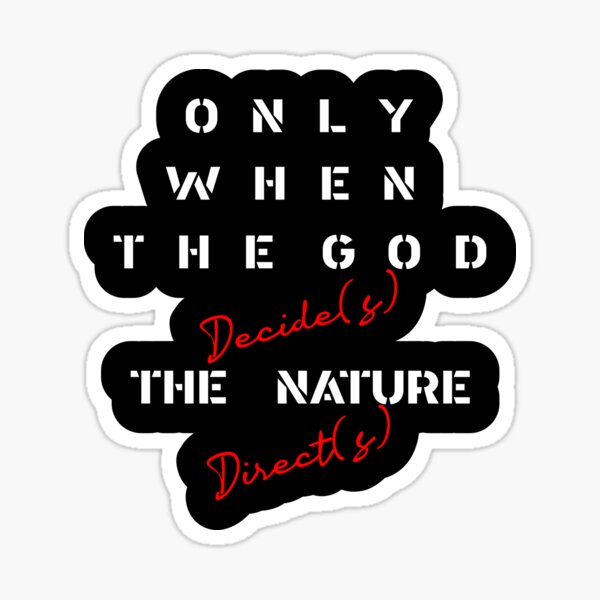 "Moral Values-Black & White-S-0004" Sticker for Sale by Aathman | Redbubble