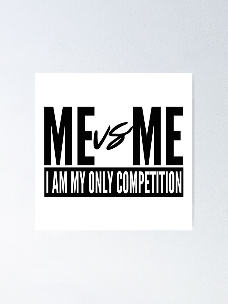 "Me vs Me I'm My Only Competition - Gym Design - Fitness and Workout ...