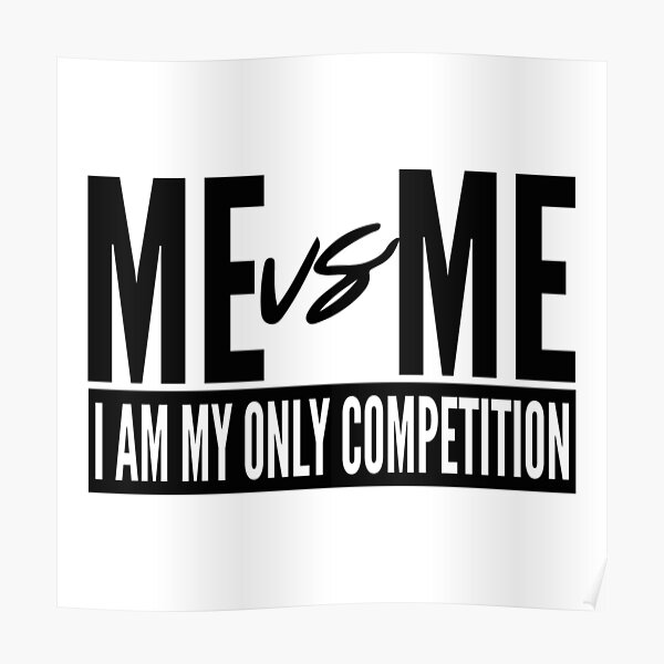 "Me vs Me I'm My Only Competition - Gym Design - Fitness and Workout ...