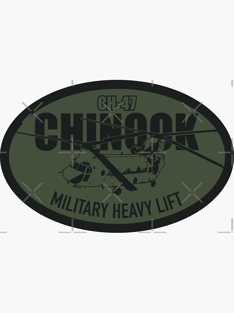 "CH-47 Chinook" Sticker for Sale by StrongVlad | Redbubble