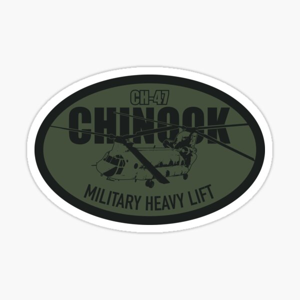 "CH-47 Chinook" Sticker for Sale by StrongVlad | Redbubble