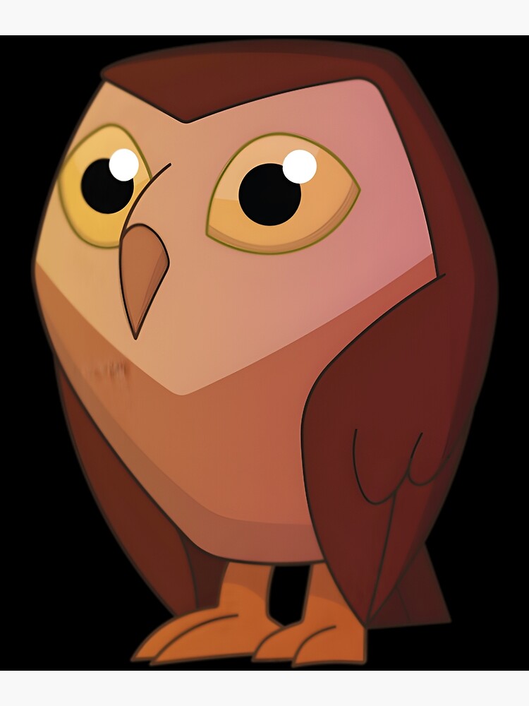 "Owlbert The Owl House Active " Poster for Sale by dadukkameuk | Redbubble