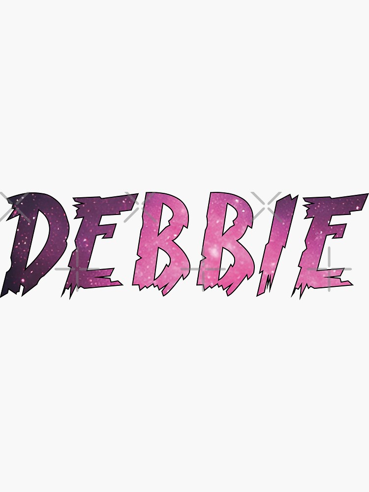 "DEBBIE Name IV - My name is DEBBIE - typography name - Galaxy Vibe ...