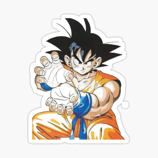 "Son Goku dragon ball Z super sticker" Sticker for Sale by Aliartiste ...