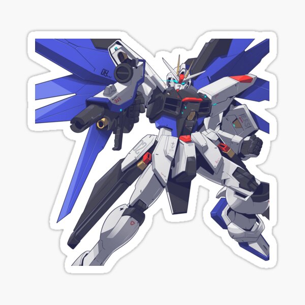 "Mobile Suit Gundam // Gundam Strike Freedom" Sticker for Sale by ...