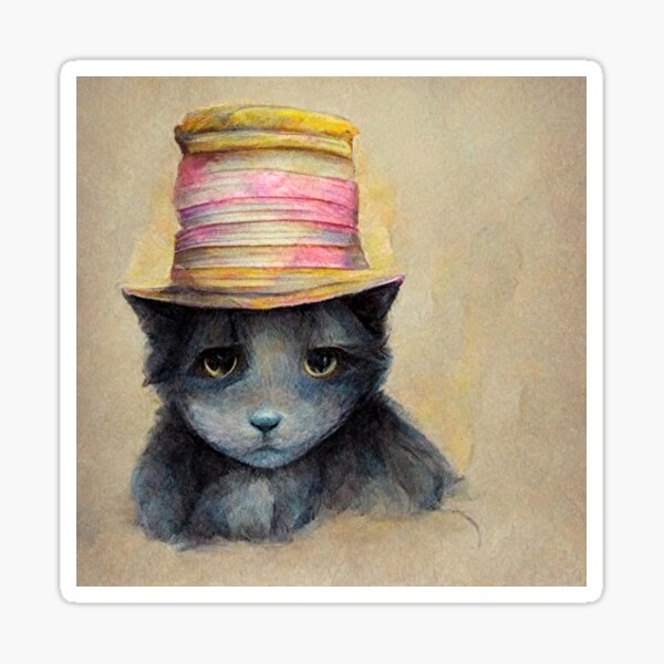 "Tom Cat " Sticker for Sale by AZLANDER | Redbubble