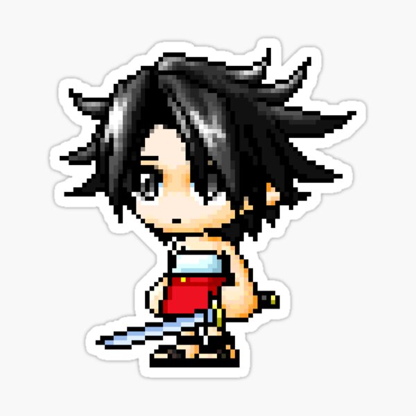 "MapleStory Female Avatar" Sticker for Sale by kawaiicrossing | Redbubble