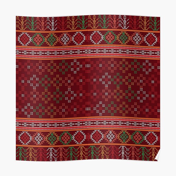 "traditional weaving" Poster for Sale by PratamaWN9 | Redbubble