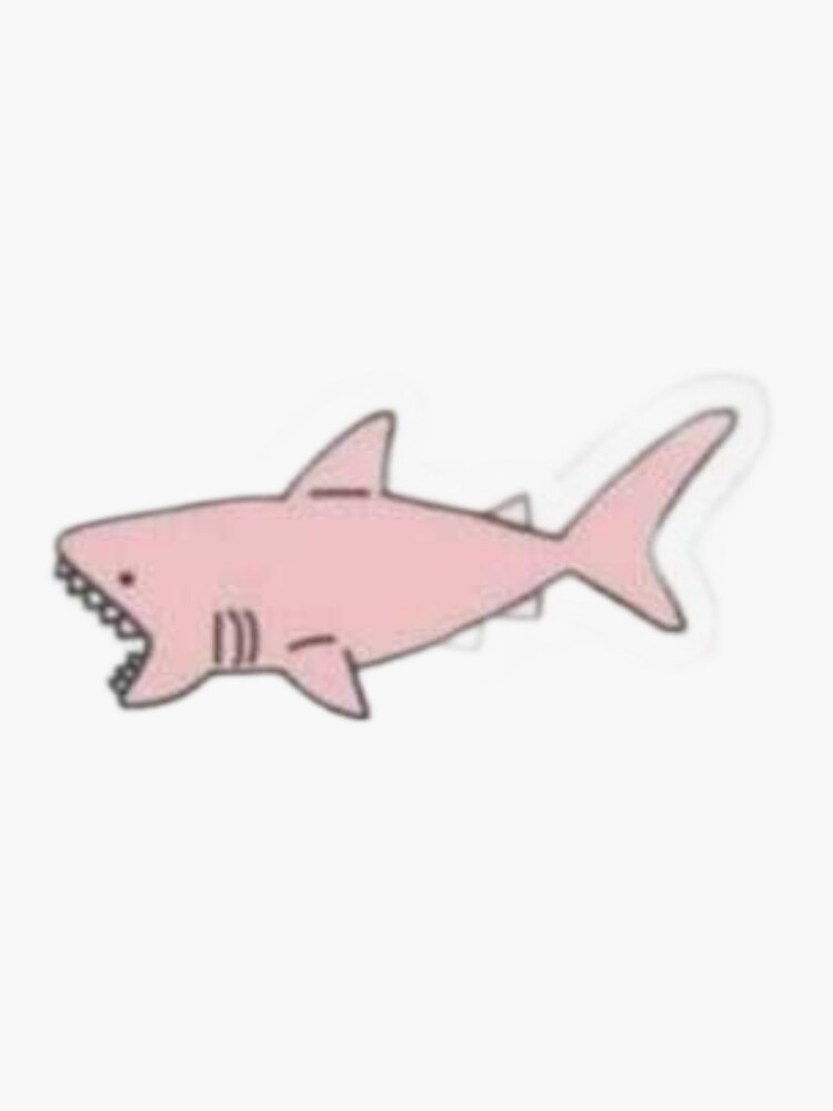 "Pink Shark / Pink Collection" Sticker for Sale by Art-Lab73 | Redbubble