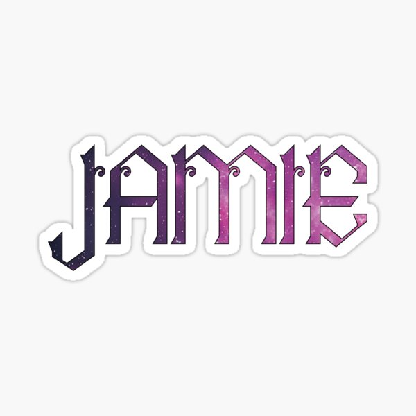 "JAMIE Name I - My name is JAMIE - typography name - Galaxy Vibe ...