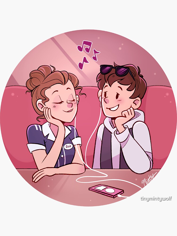 "Baby & Debora" Sticker for Sale by tinymintywolf | Redbubble