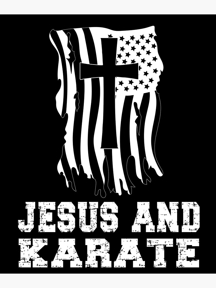 "Jesus and Karate. Funny Christian Karate Instructor / Karate Beginner ...