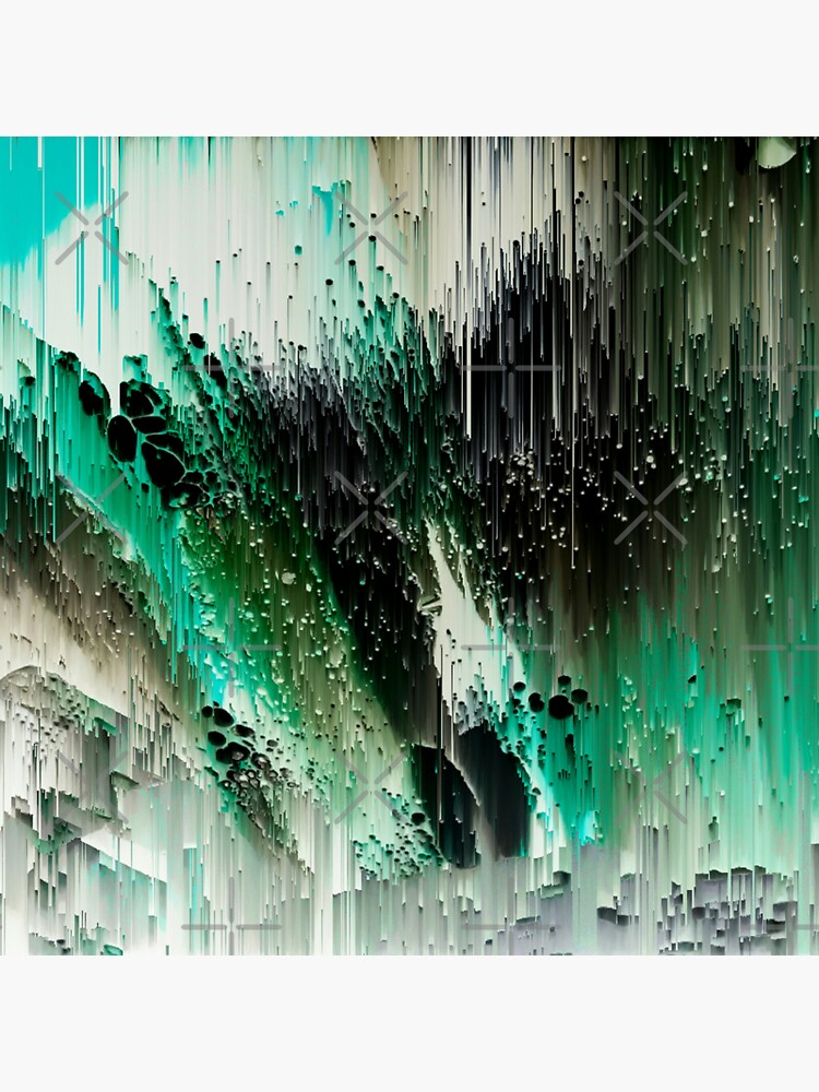 "Waterfall Matrix" Sticker for Sale by Lornzia | Redbubble