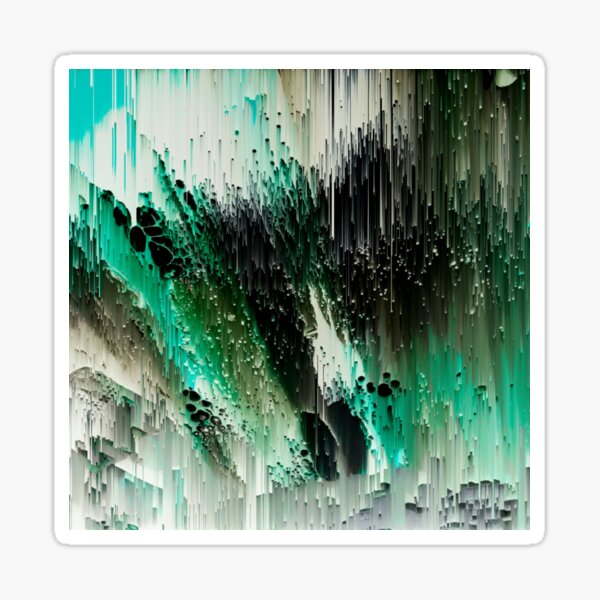 "Waterfall Matrix" Sticker for Sale by Lornzia | Redbubble