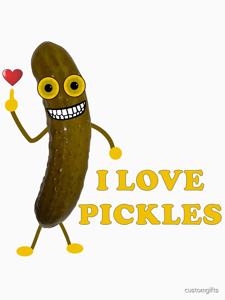 "Funny I Love Pickles" T-shirt by customgifts | Redbubble
