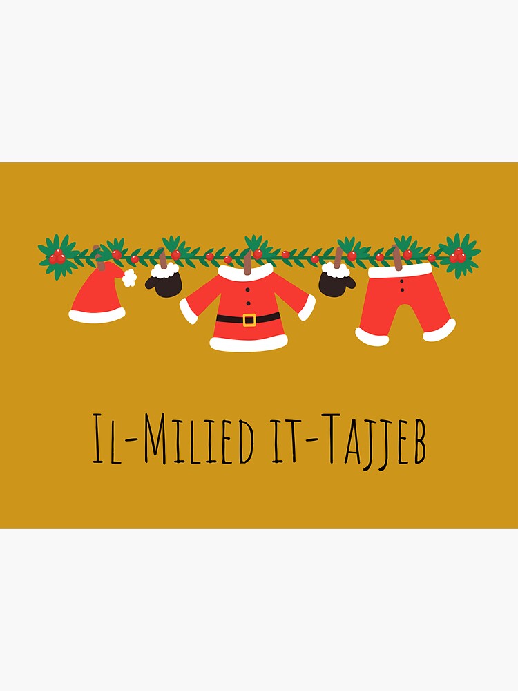 " Il-Milied it-Tajjeb (happy Christmas in Maltese) Maltese Christmas ...