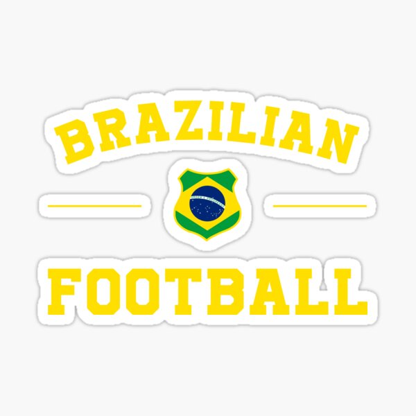 "Brazil Football Shirt - Brazil Soccer Jersey" Sticker by ozziwar ...
