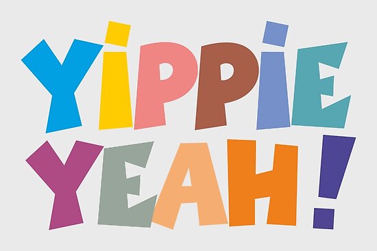 "Yippie Yeah Colours" Poster von theshirtshops | Redbubble