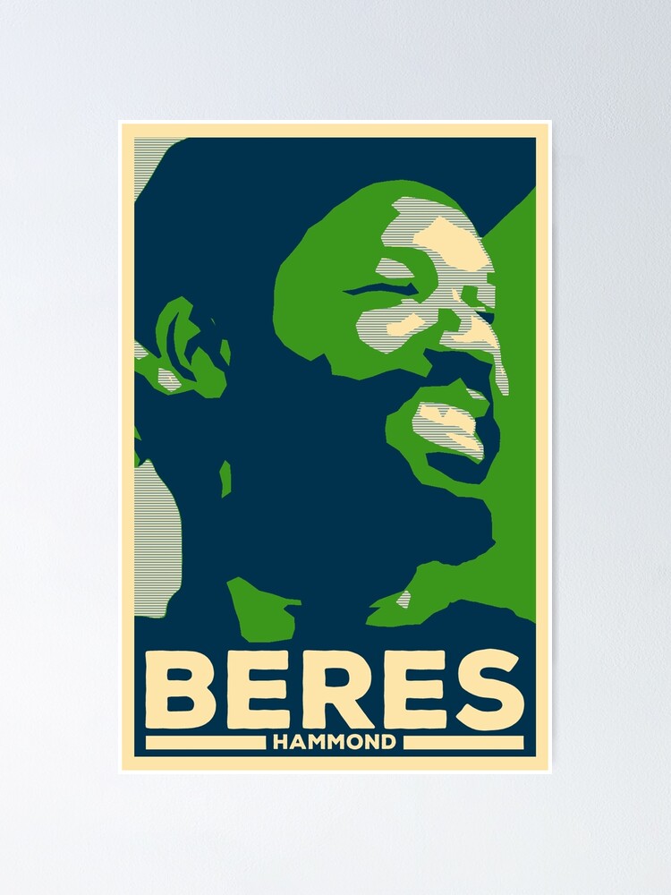 Póster «Iconos de Jamaica | Beres Hammond | cartel de la ESPERANZA ...