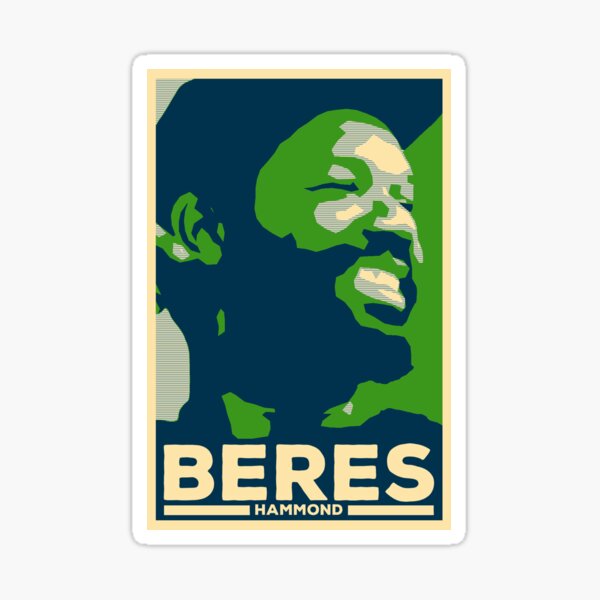 Pegatina «Iconos de Jamaica | Beres Hammond | cartel de la ESPERANZA ...