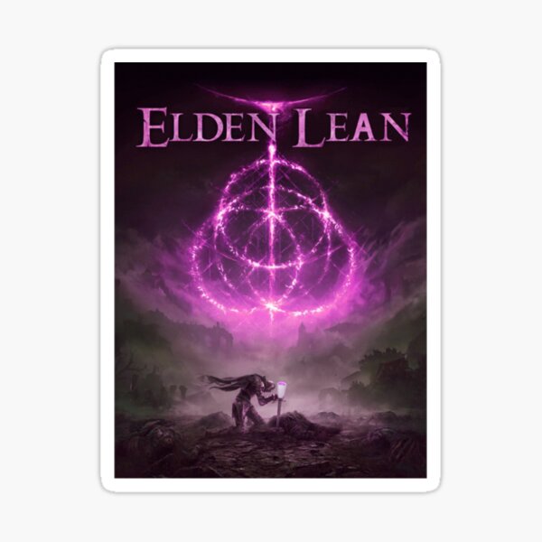 "Elden Lean" Sticker for Sale by JacinLeffler | Redbubble