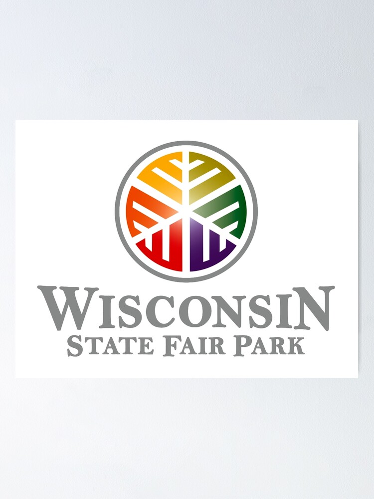 "Wisconsin State Fair Park Logo" Poster for Sale by ONECOILOGY | Redbubble