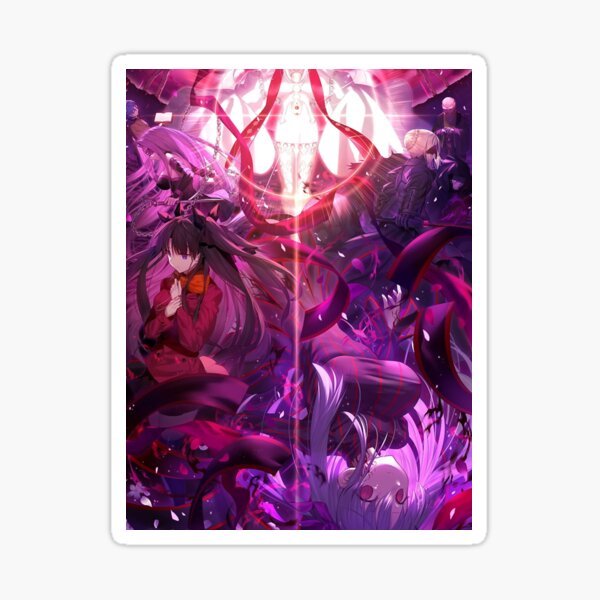 "Mens Best Fate Rin Stay Tohsaka Night Gift Movie Fans" Sticker for ...