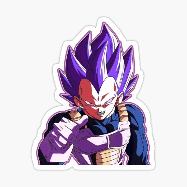 "Vegeta ultra ego" Sticker for Sale by ZORO-DESIGN | Redbubble
